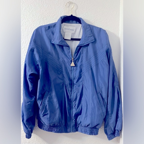 Wilson | Jackets & Coats | 9s Wilson Tennis Windbreaker | Poshmark